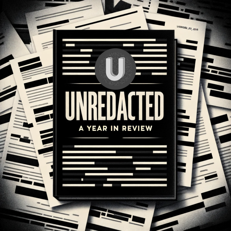 UNREDACTED, a year in review (2025) - Unredacted